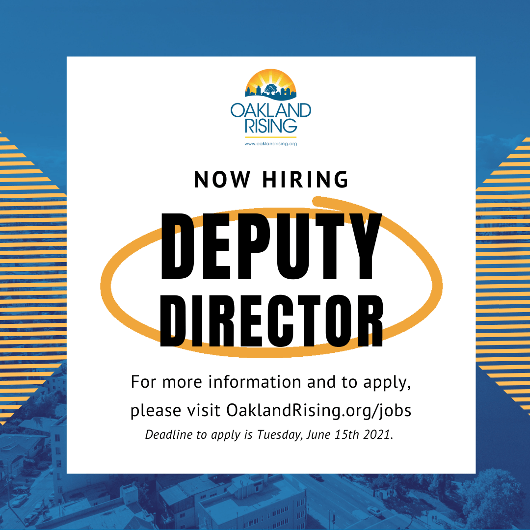Our New Exec. Director Is....Plus A Call for Deputy Director Candidates ...